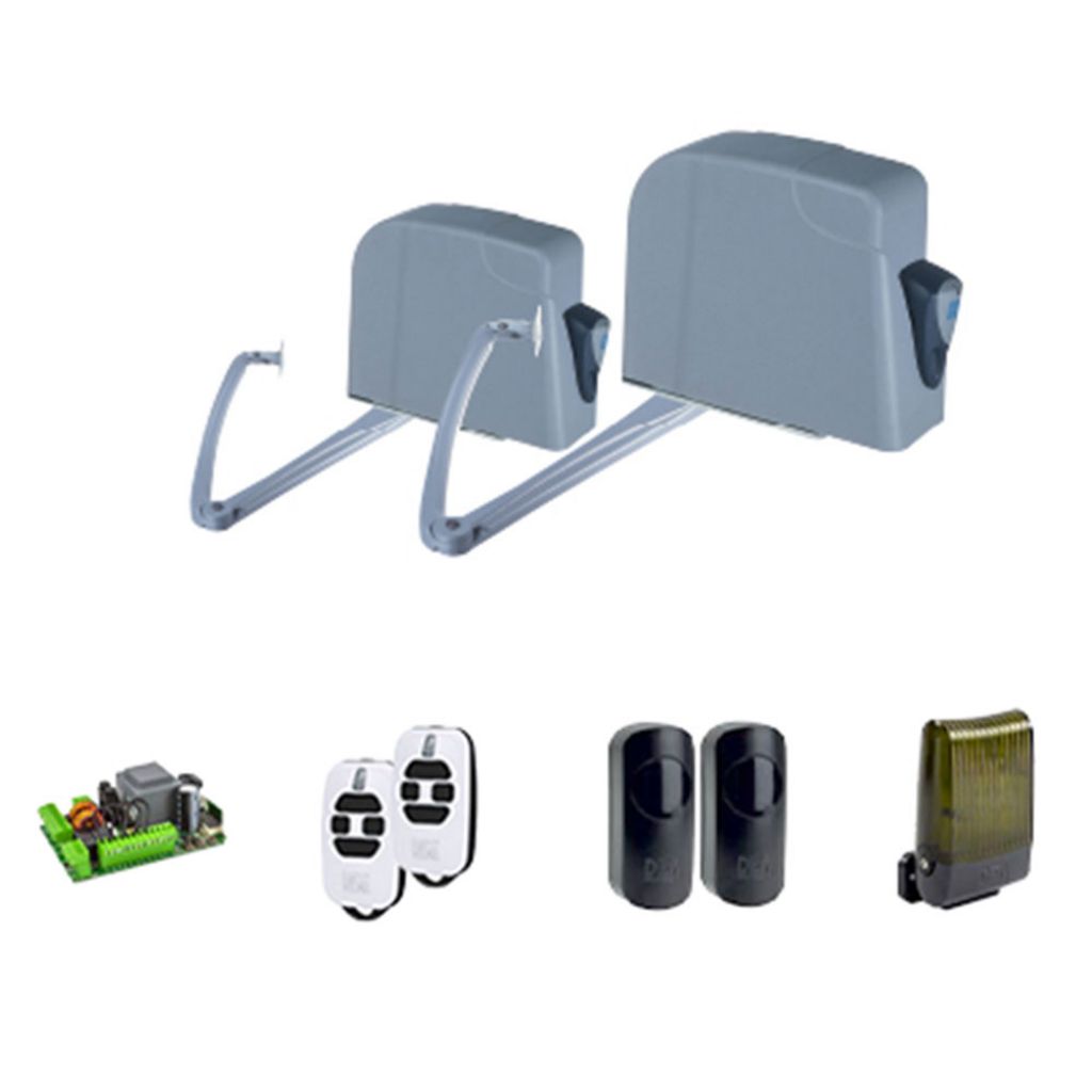 Kit automatizare poarta batanta DEA ANGOLO, 2x2.3 metri, 200 Kg, 24 V ...